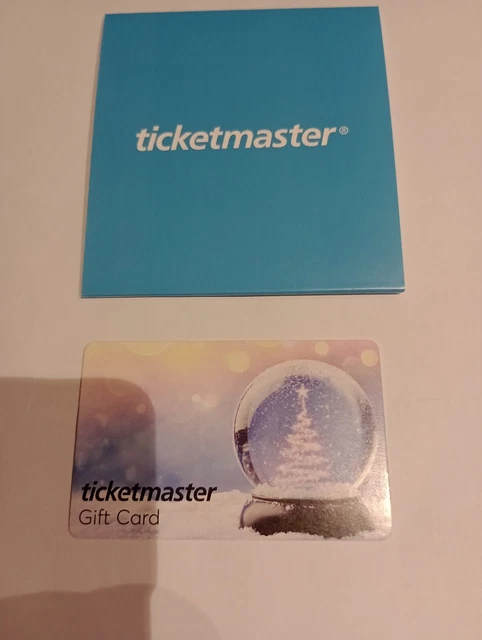 TICKETMASTER GIFT CARD, £70, Expires 02/12/2023 £55.00 - PicClick UK
