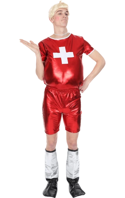MENS LITTLE BRITAIN Daffyd Only Gay In Village Stag Night Fancy Dress ...