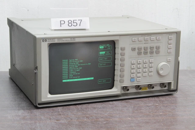 AGILENT HP 54501A OSCILLOSCOPE 4x100MHz # P857 EUR 275,00 - PicClick FR