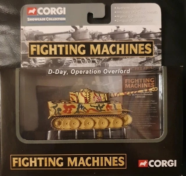 CORGI FIGHTING MACHINES D-Day Operation Overlord Pzkpfw VI Tiger Tank ...