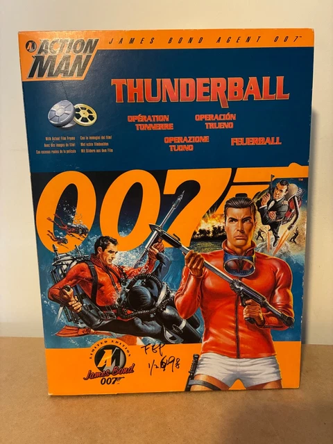 ACTION MAN PROTOTYPE FEP James Bond 007 Thunderball Toy Figure Hasbro ...