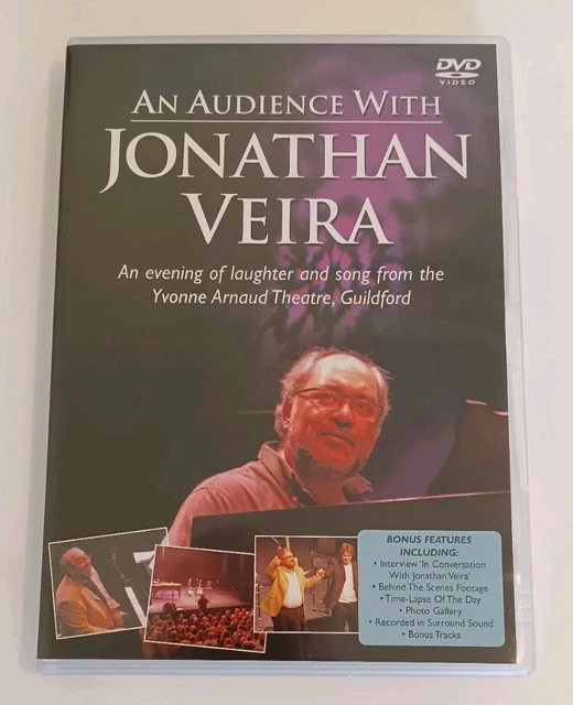 AN AUDIENCE WITH Jonathan Veira Yvonne Arnaud Theatre Guildford 2005 ...