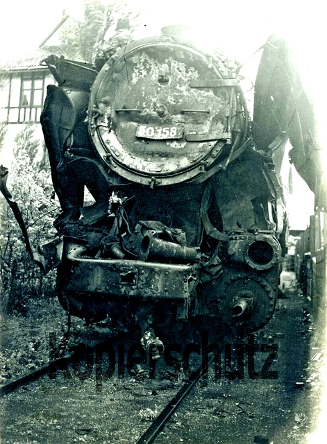 DAMPFLOK FOTO 13X18CM - Unfall-Lok 50 158 vom Bw Stendal, 1971 EUR 15 ...