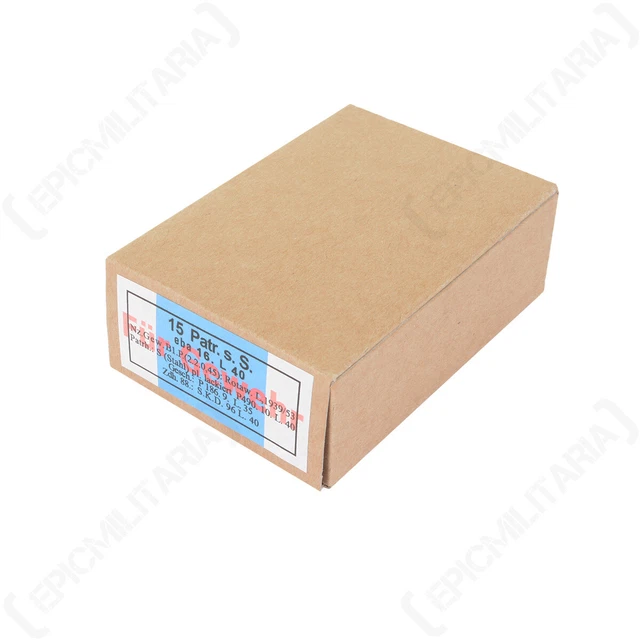 WW2 GERMAN MAUSER 98K Empty Ammo Box - WWII Military Army Reproductions ...