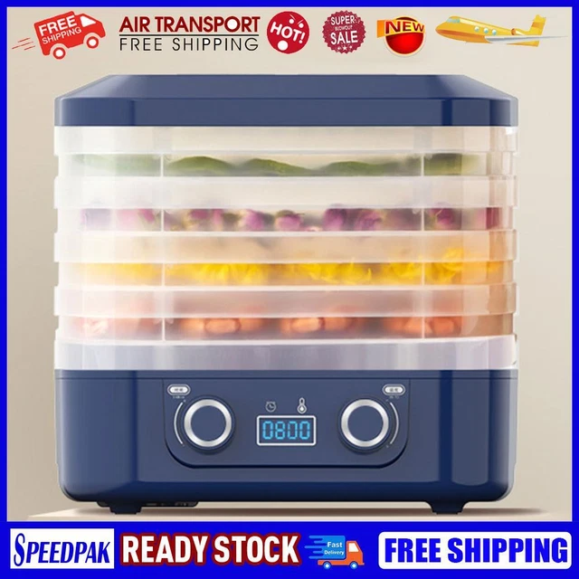 5-LAYER INTELLIGENT FRUIT Dryer Multifunctional Small Food Dehydrator ...
