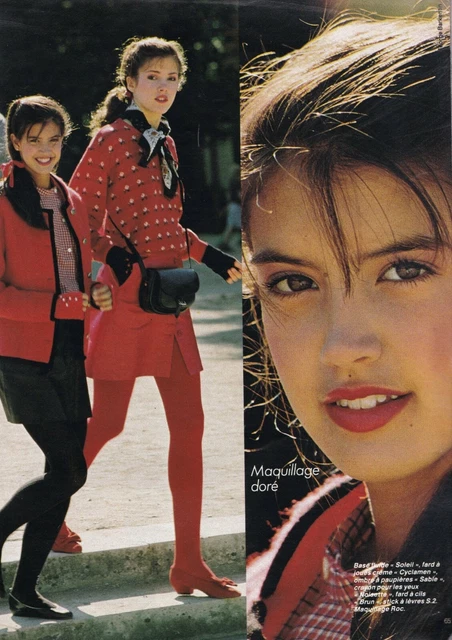 ELLE FRANCE 1980 Anouk Aimee Phoebe Cates Patricia Dow Deirdre Mcguire ...