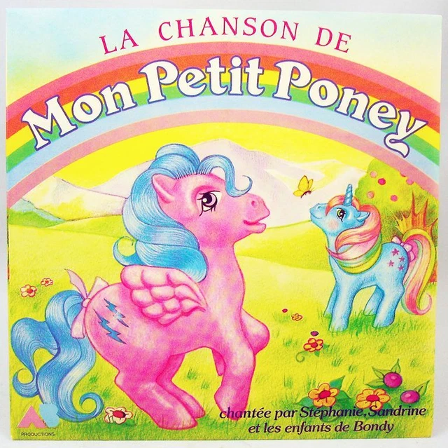 MON PETIT PONEY - Disque 45T - La Chanson de Mon Petit Poney - AB ...