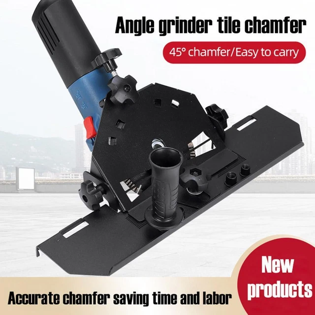ANGLE GRINDER CHAMFER Bracket 45 Degree Tile Cutting Machine Tool 2 ωζ ...