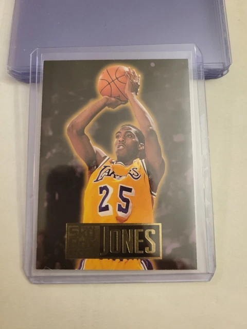 CARTE DE BASKETBALL NBA Eddie Jones 1995 Skybox Rookie #244 Los Angeles ...