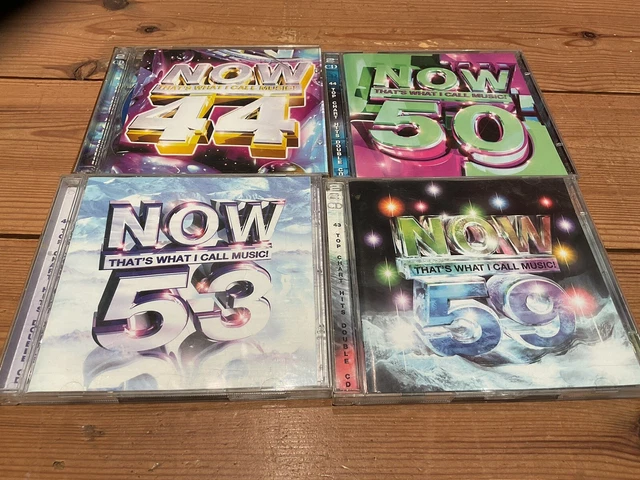 NOW THATS WHAT i call music cds bundle No’s 44,50,53 & 59 £5.00 ...