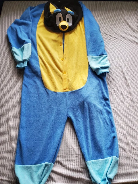 BLUEY AND BINGO Cartoon Adult Bluey Bandit Halloween Costume Xl $40.00 ...