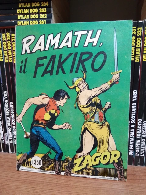 ZAGOR SCRITTA ROSSA 64 Ramath, il fakiro - DAIM PRESS 1975 EUR 1,50 ...