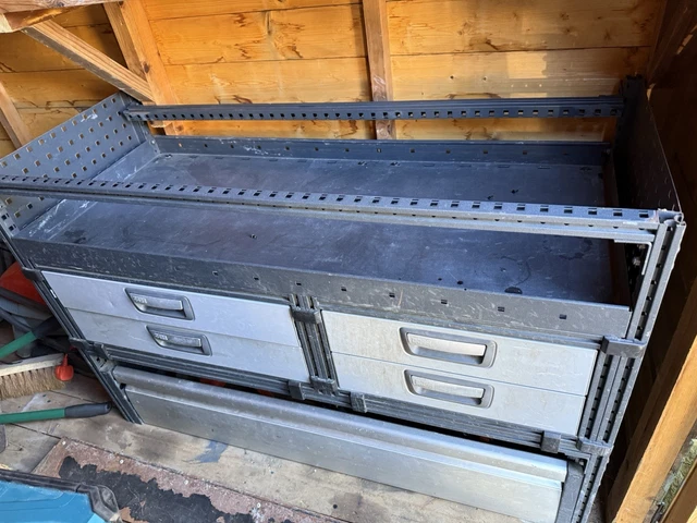 SYSTEM VAN RACKING And Drawers Modul £260.72 - PicClick UK