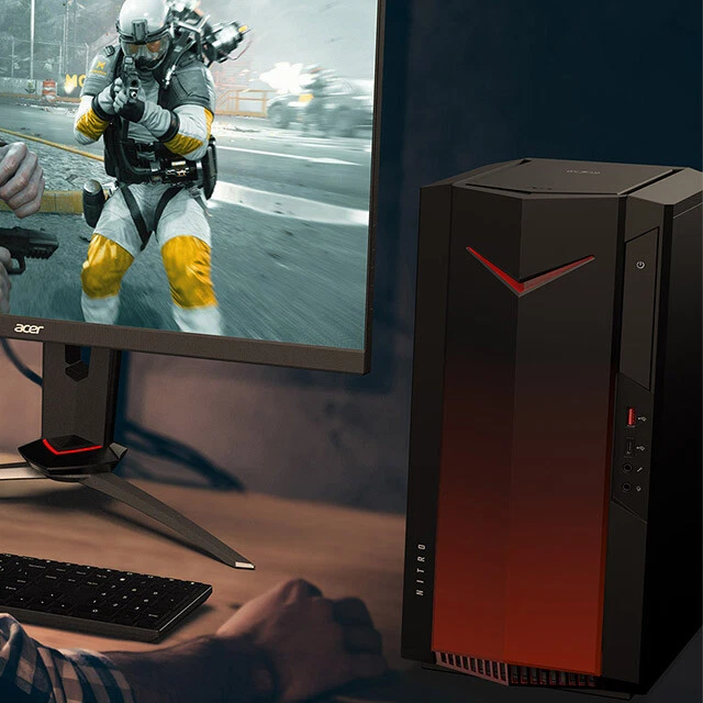 ACER NITRO N50-640 Gamer PC Core i5-12400F GTX 1650 8GB RAM 256GB SSD ...