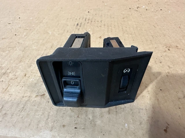 BMW E34 525I E31 Switch Panel Headlight Intensity Regulator Cover OEM ...