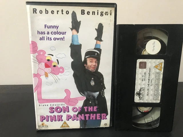 SON OF THE Pink Panther Ex Rental VHS Tape - MGM - Comedy £9.99 ...