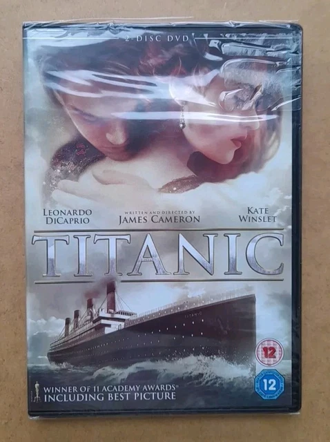 TITANIC DVD - Leonardo DiCaprio 1997 Romantic Period Drama - 2 Disc Set ...