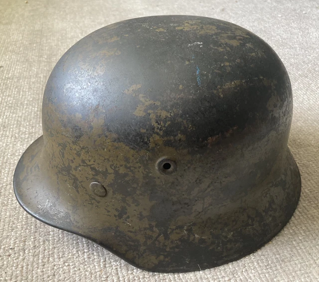 WW2 GERMAN ARMY M40 Helmet Africa Tropical M40 Original North Africa £ ...