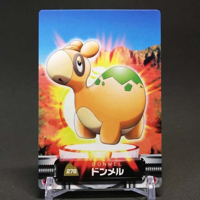 EX-NM NUMERO 278 Carta Pokemon Zukan Rara Giapponese Nintendo F/S EUR ...