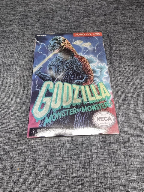 RARE NECA GODZILLA 8-BIT monster of monsters dinosaur action figure ...