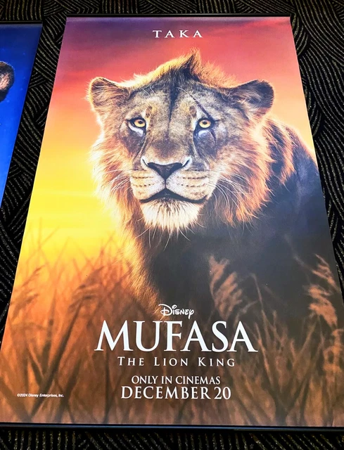 2X CINEMA BANNER - Disney's Mufasa: The Lion King - 5ft x 8ft ...