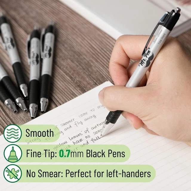 MR. PEN NO Bleed Pens, Bible Fine Tip, 1 Count (Pack of 6), Black £10. ...