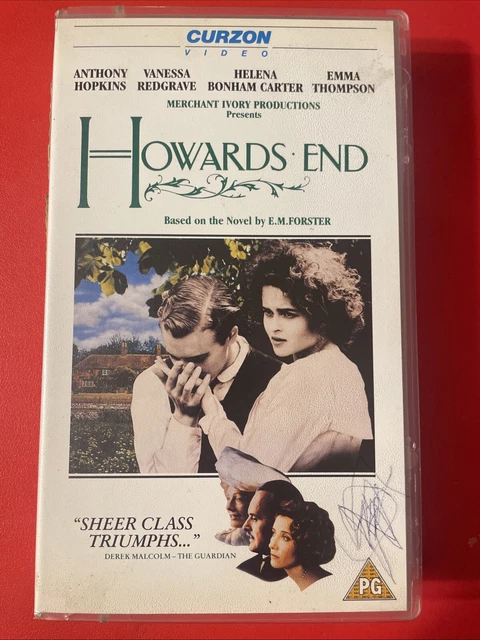 HOWARDS END VHS Movie Film Made In UK Curzon Video Rare £11.65 ...