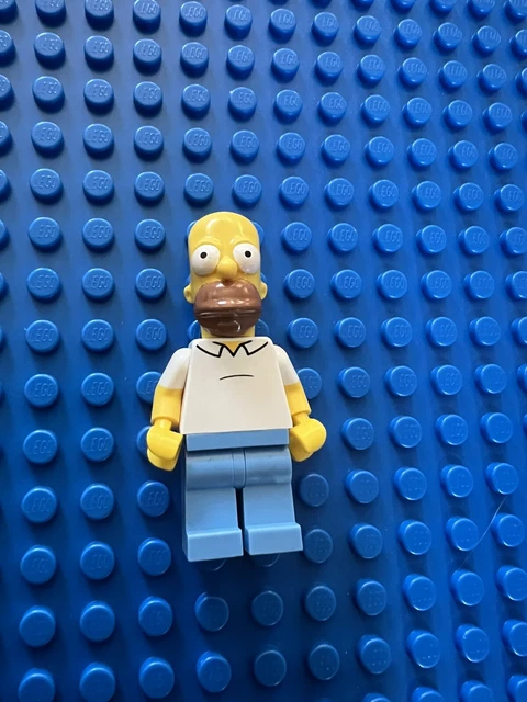LEGO MINIFIGURE FIGURE Homer Simpson The Simpsons NEW Loose From ...