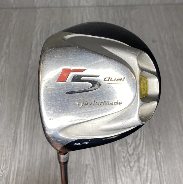 TAYLORMADE MEN’S R5 Dual Type D Driver 9.5° Regular-flex LEFT Hand ...