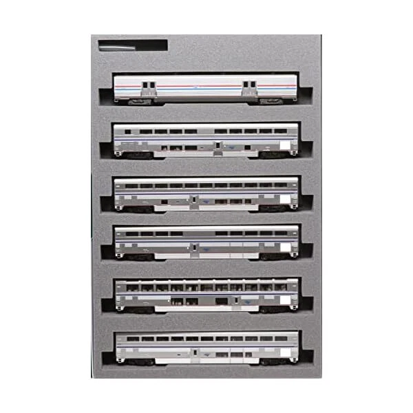 KATO 10-1789 AMTRAK Superliner 6-Car set N scale Japan FS £193.54 ...