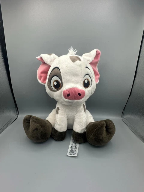 DISNEY MOANA PUA Pig Big Feet Plush Parks Exclusive Stuffed 11" Pink ...
