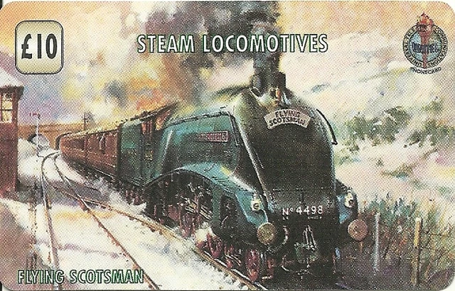 RARE / PHONE Card - Flying Scotsman - Locomotive Train / Phonecard ...