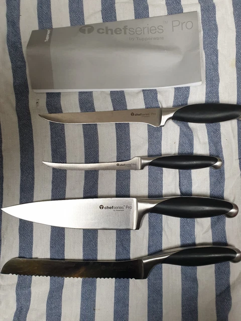 4 TUPPERWARE Chef-Series Pro Messer EUR 102,00 - PicClick DE