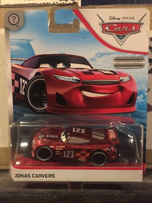 DISNEY PIXAR CARS Scavenger Hunt Metallic Jonas Carvers Mattel 1.55 ...