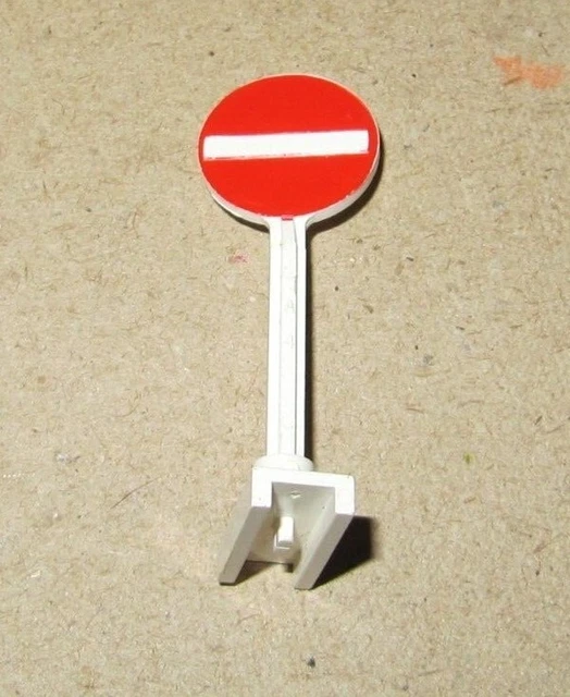 LEGO® CITY SEGNALETICA stradale segnaletica stradale ""NO ENTRY ...