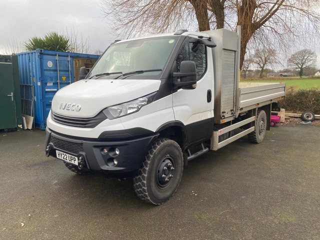 IVECO DAILY 4X4 dropside 5.5 ton 180 bhp x3 diff locks manual gearbox ...