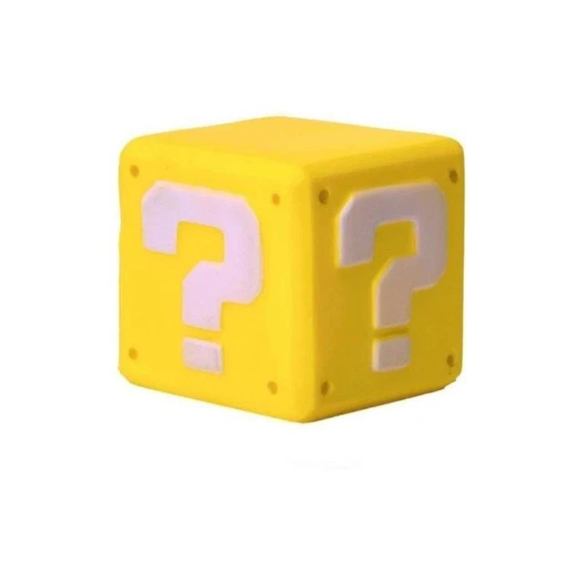 SUPER MARIO QUESTION Mark Block Stress Ball £6.12 - PicClick UK