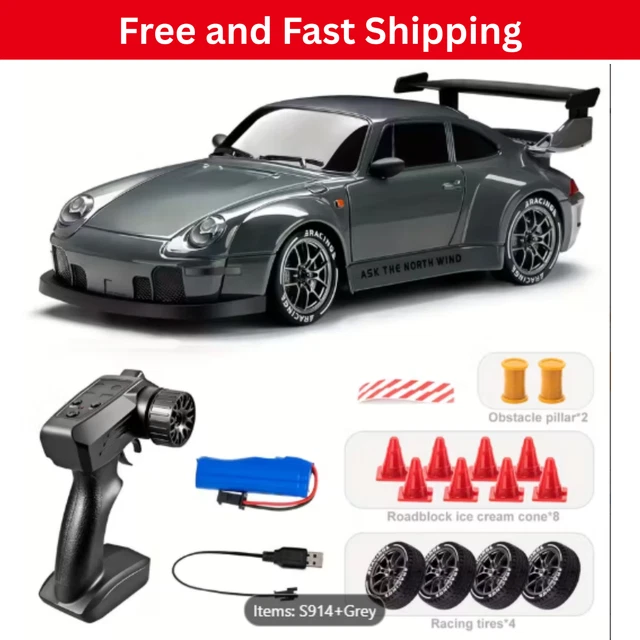 1:24 SCALE REMOTE control drift racing car, 2.4G toy car, rc car, toy ...