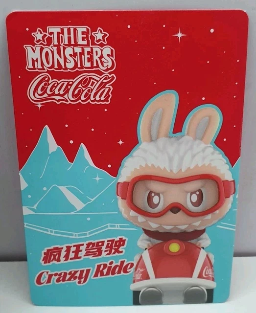 LABUBU ARCTIC COCA-COLA Coke Genuine Popmart Vinyl Blind Box NIB Crazy ...