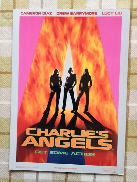 CHARLIE'S ANGELS -DREW Barrymore Cameron Diaz Lucy Liu 12x8 ...