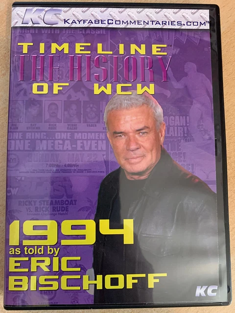 KAYFABE COMMENTARIES TIMELINE: The History Of WCW 94 Eric Bischoff £12. ...