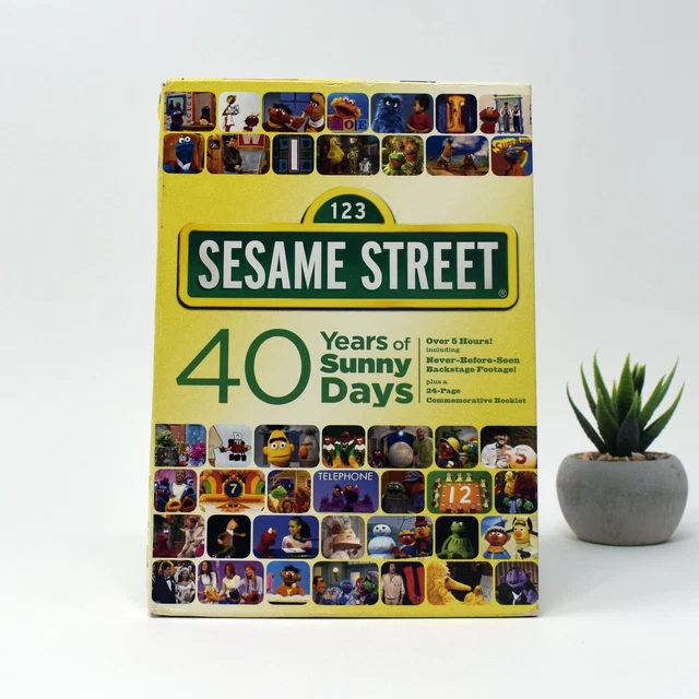 SESAME STREET 40 Years Of Sunny Days 2 Disc DVD Set $23.99 - PicClick CA