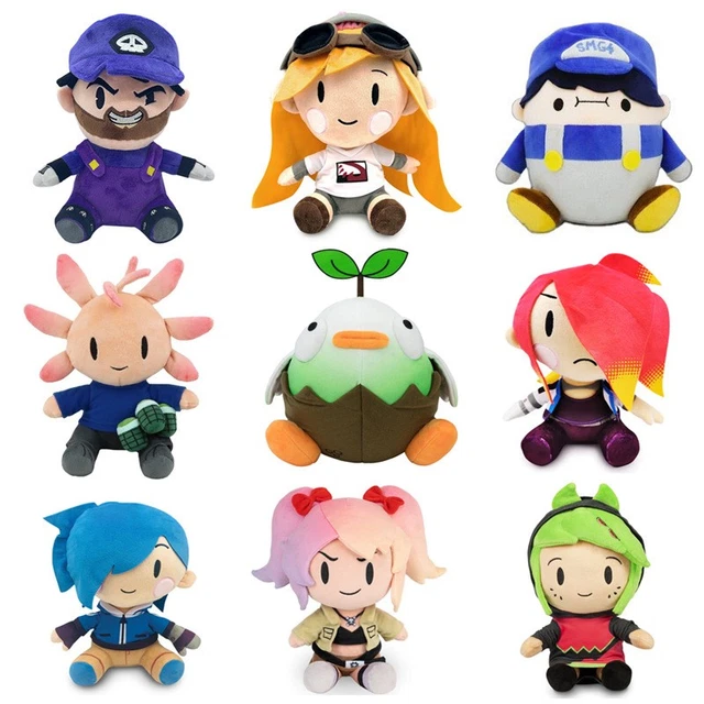 SMG3 SMG4 SUPER Mario Bros JUB Mr. Puzzles Plush Toy Soft Stuffed Doll ...