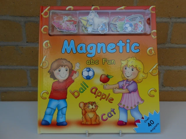 MAGNETIC ABC FUN Book with Magnets by Brenda Apsley (Hardback, 2006 ...