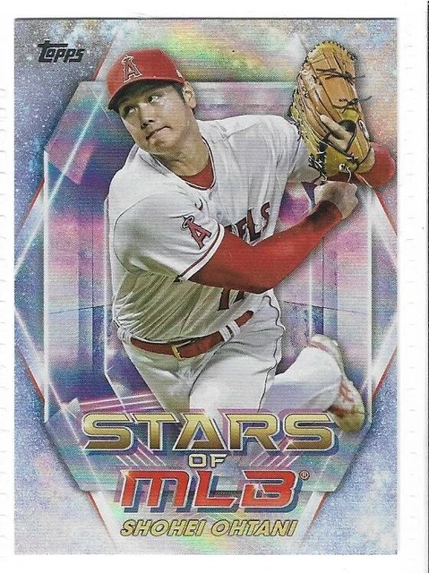 SHOHEI OHTANI 2023 Topps Stars of MLB Foil Insert Card. Los Angeles ...
