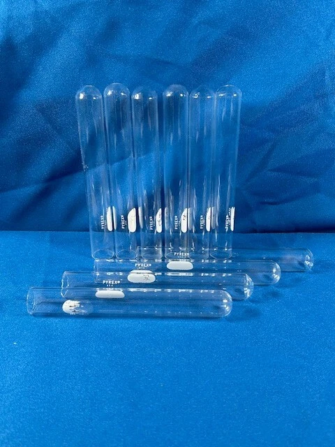 TEST TUBES, 20mmx150mm, 35 mL, PYREX, 10 pieces $6.99 - PicClick