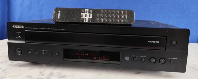 YAMAHA CDC-697 5-FACH Cambiador De CD Cd-Text Obsoleto 12 Meses ...