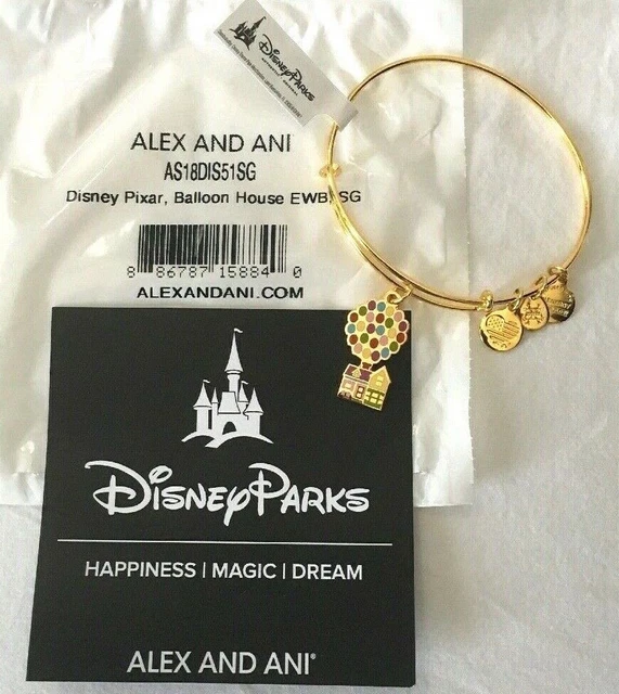 DISNEY PIXAR ALEX & Ani “Up” Balloon House Bangle Bracelet - New With ...