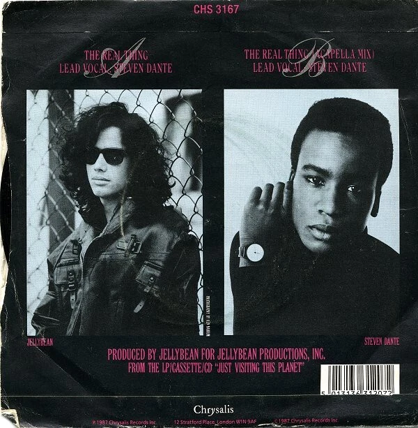 JOHN &JELLYBEAN& BENITEZ Featuring Steven Dante - The Real Thing (7 ...