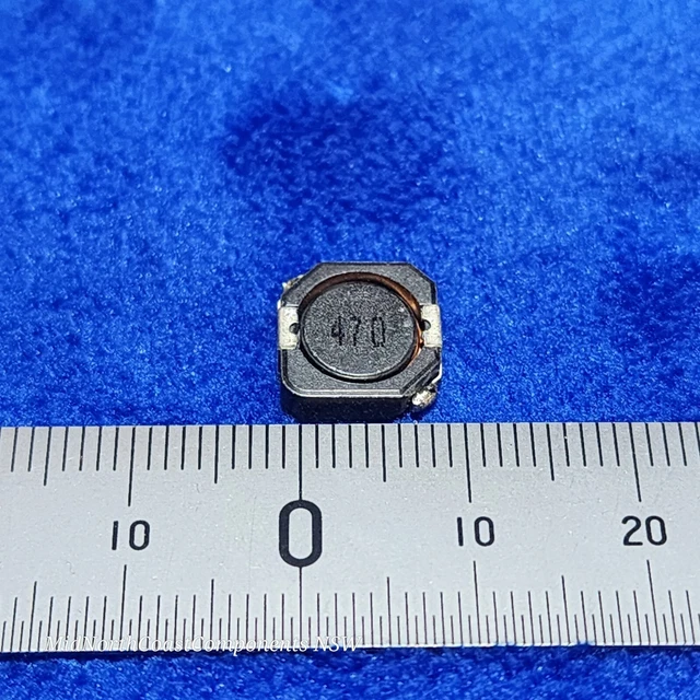 47UH RH104R FIXED SMD Shielded Power Inductor 470 Size 10 x 10 x 4mm $3 ...